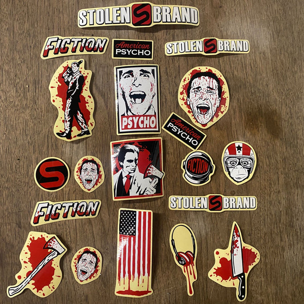 AMERICAN PSYCHO STICKER PACK – On Your Mark Performance Center | (561 ...